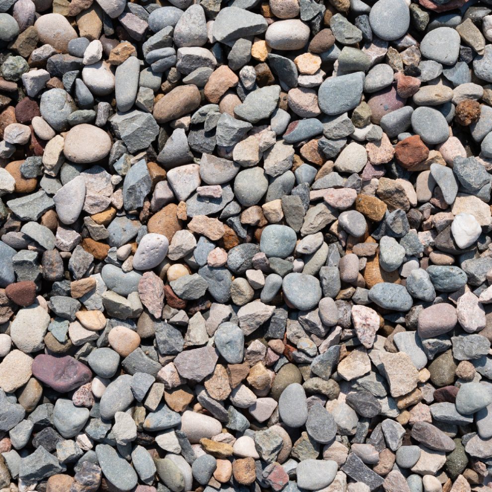 Black Basalt Gravel 20mm - Black Garden Gravel - Black Granite Gravel